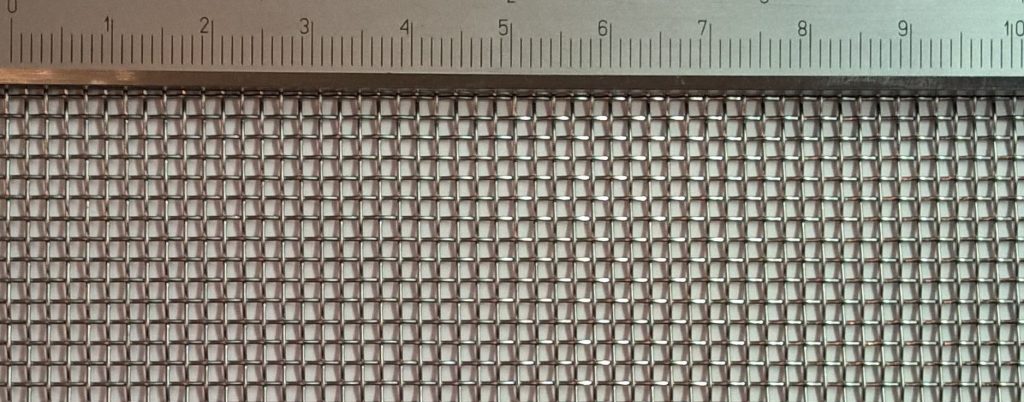Drahtgewebe Shop Edelstahl Drahtgewebe mit 1,5 mm Maschenweite, 0,5 mm ...