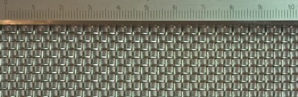 Drahtgewebe Shop Edelstahl Drahtgewebe mit 2 mm Maschenweite, 0,9 mm ...