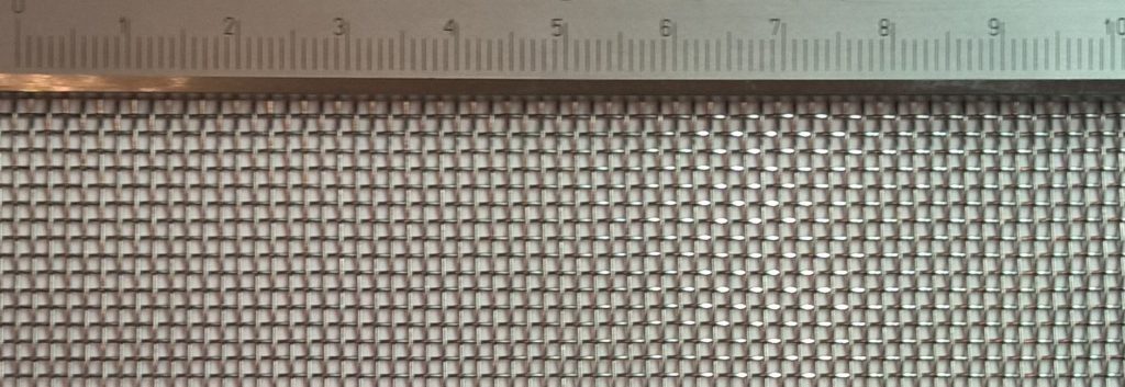 Drahtgewebe Shop Edelstahl Drahtgewebe ( V4A ) mit 1,25mm maschenweite ...